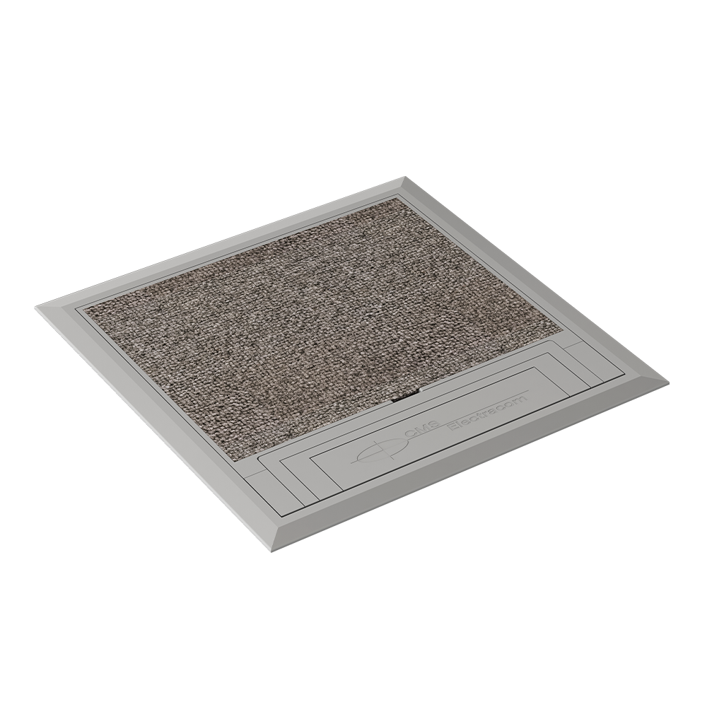 Floor Box - 2 Compartment - Plastic Lid Only | CMS Electracom - Australia