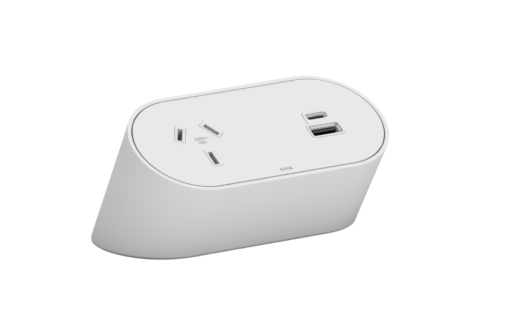 Nova Duo x 1 GPO & USB A/C PD with 3-pin plug | CMS Electracom - New ...
