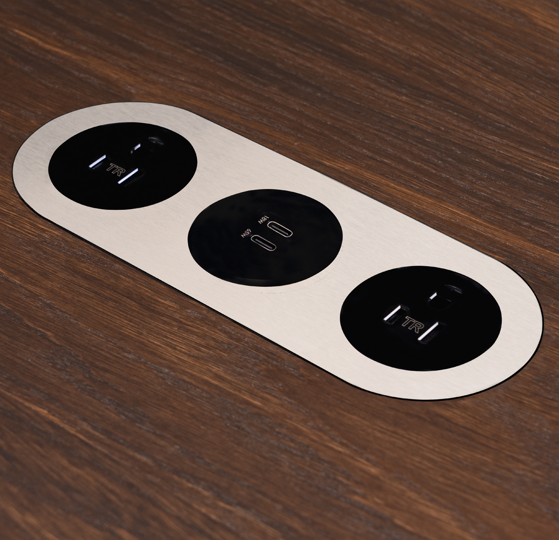 LUX – Echo Trio – 2x US Power Module+ USB C/C (65W) Charging | CMS ...